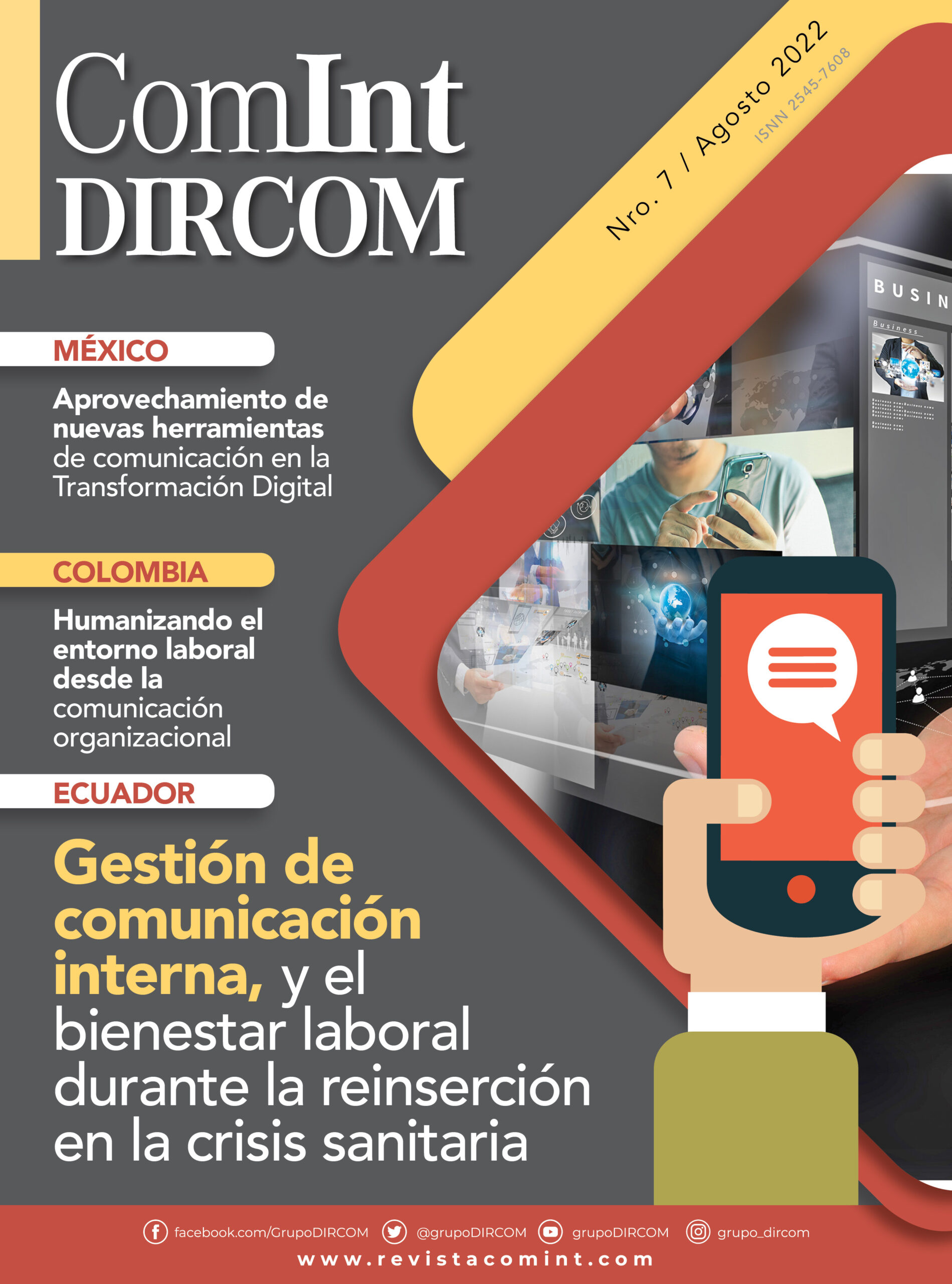 Revista ComInt N° 7 - Post Pandemia y las TIC - Grupo DIRCOM